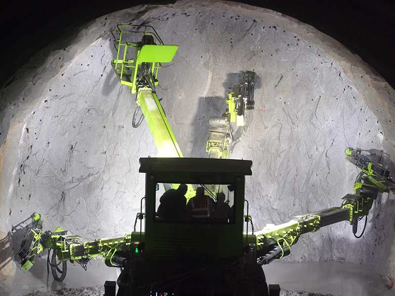 LZ313B-X Three Booms Drilling Jumbo Rigs - LANHI Equipment