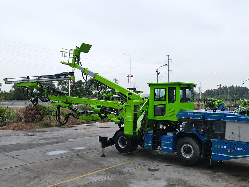 LZ313B-X Three Booms Drilling Jumbo Rigs - LANHI Equipment